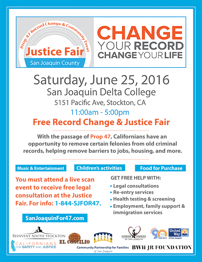 Justice Fair Flyer - My Prop 47